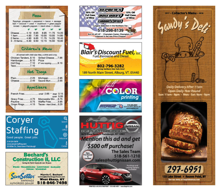 Sandy’s Deli | Fasprint Menus