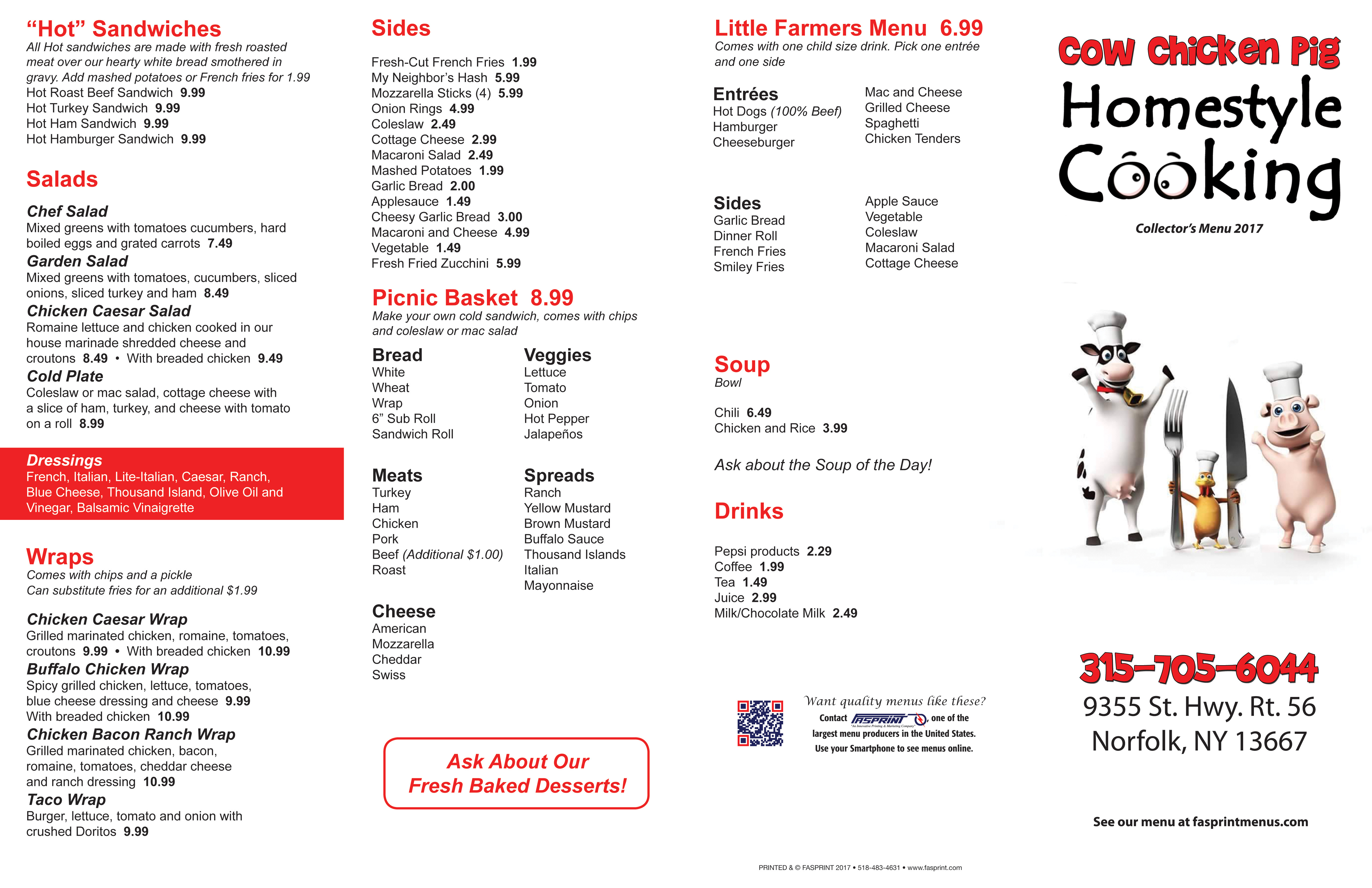 cowchickenpig-01 | Fasprint Menus