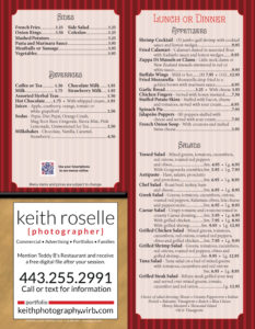 Teddy Bs TO 2017-8 | Fasprint Menus