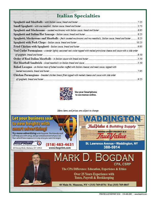 Via Main 2018 WEB5 | Fasprint Menus