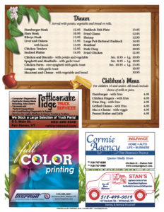 Big Apple Diner 20193 | Fasprint Menus