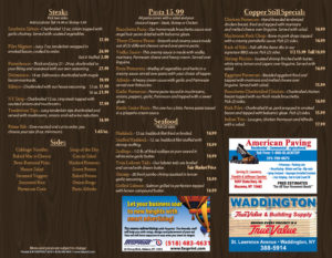 Copper Still Steakhouse Menu 2018 WEB2 | Fasprint Menus