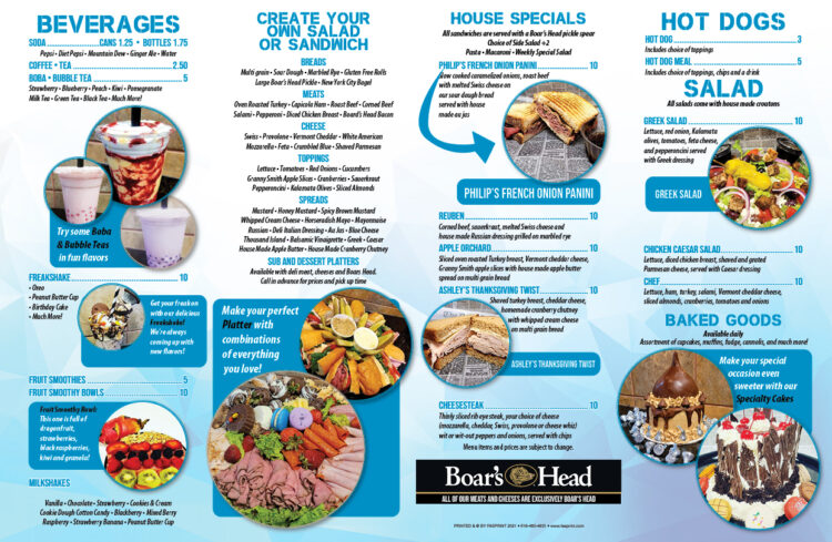 Mickey's Place | Fasprint Menus