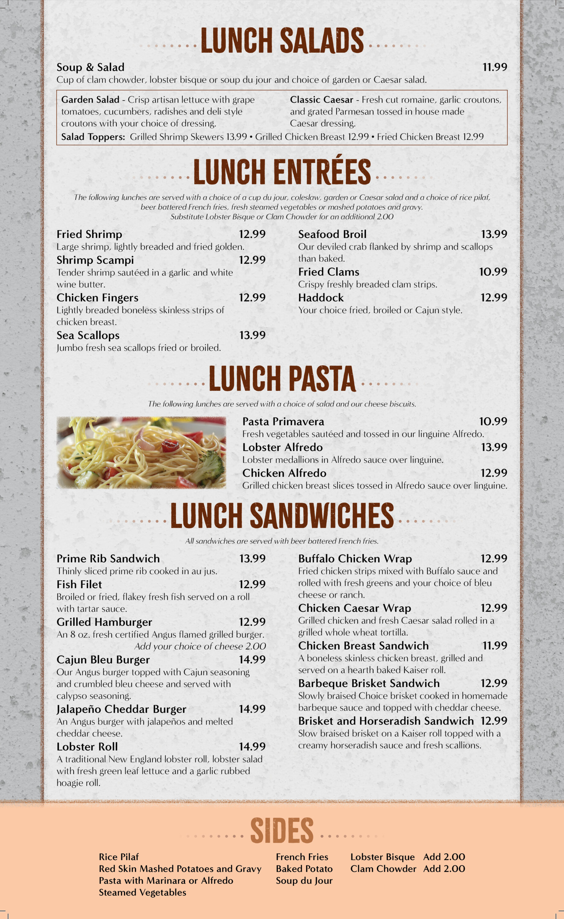 Lobster House | Fasprint Menus