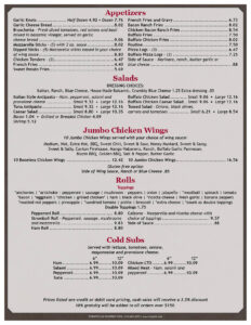 Little Italy Canton | Fasprint Menus