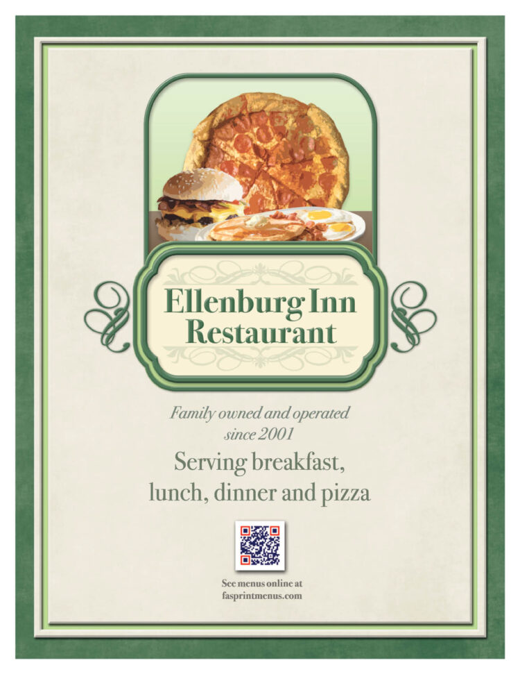Ellenburg Inn | Fasprint Menus